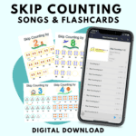 The Best Skip Counting Songs 1-12 from Musical Memory