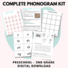 Complete Phonogram Kit: Games & Flashcards (Ages 4-10)