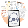 Math Bundle: Songs + Guide + Flashcards - Musical Memory