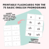 Complete Phonogram Kit: Games & Flashcards (Ages 4-10)