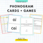 Complete Printable Phonogram Packet: Games & Flashcards (Ages 3-9)