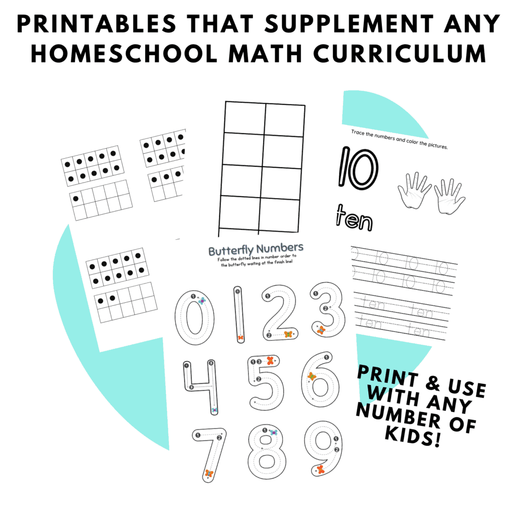 PREK - 2nd Grade Essential Math Printables [Download]