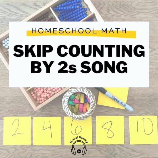 Short, Sweet, Catchy Song for Skip Counting by 2 [30 seconds]