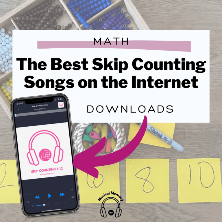 Skip Counting to Familiar Tunes - Best Math Song Downloads Ever