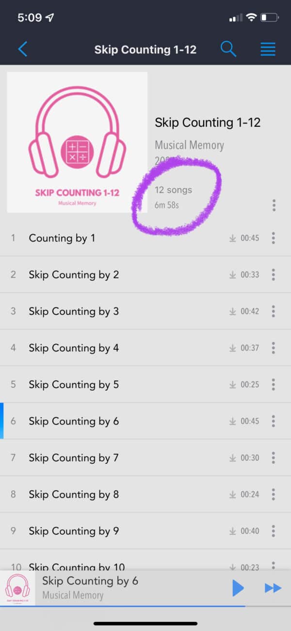 Skip Counting to Familiar Tunes - Best Math Song Downloads Ever