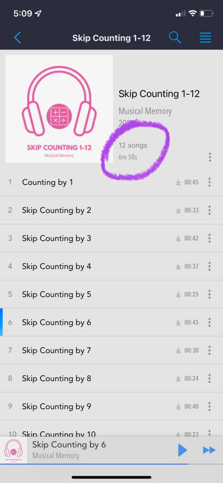 Skip Counting to Familiar Tunes - Best Math Song Downloads Ever