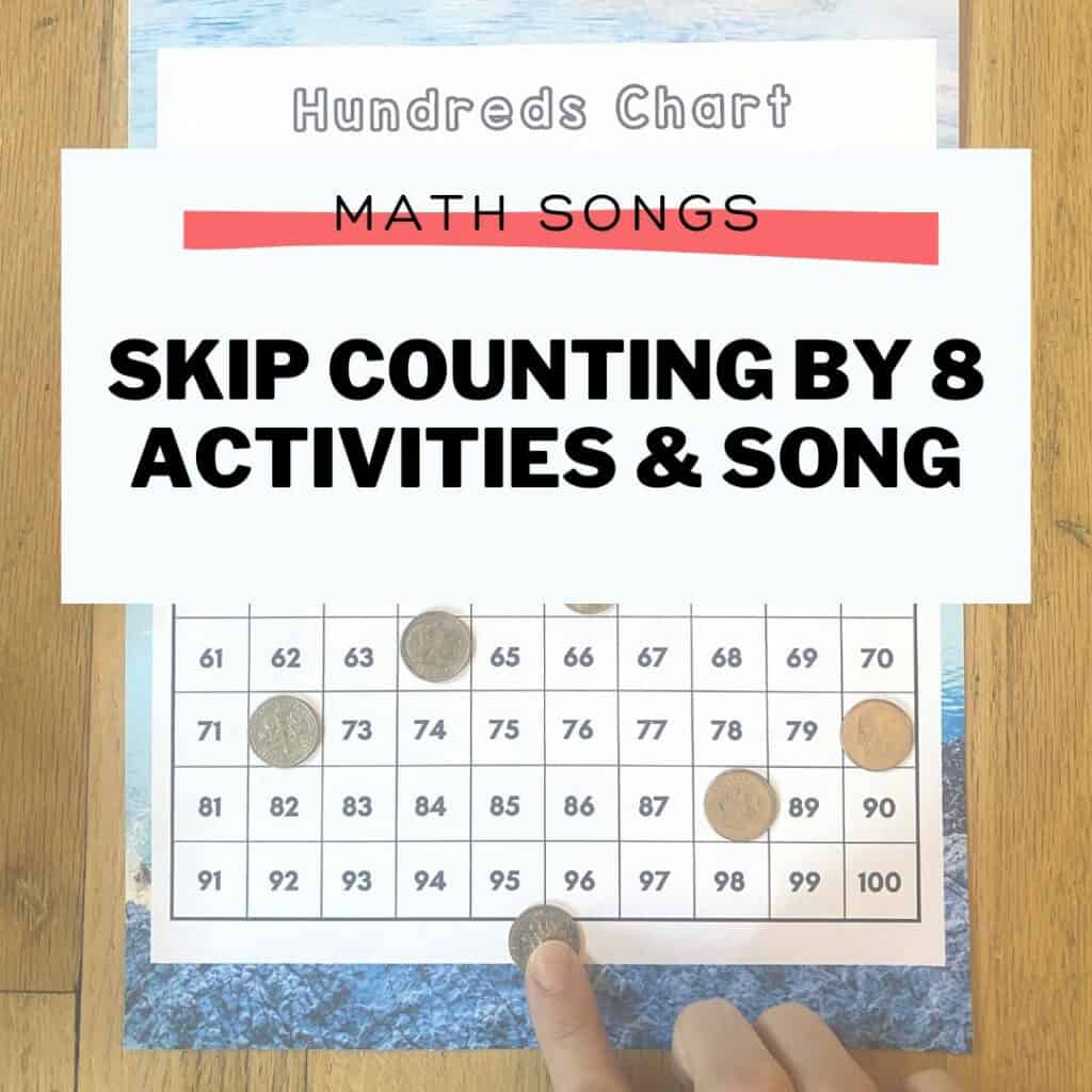 Learn Skip Counting by 8 with a Catchy 24 Second Song