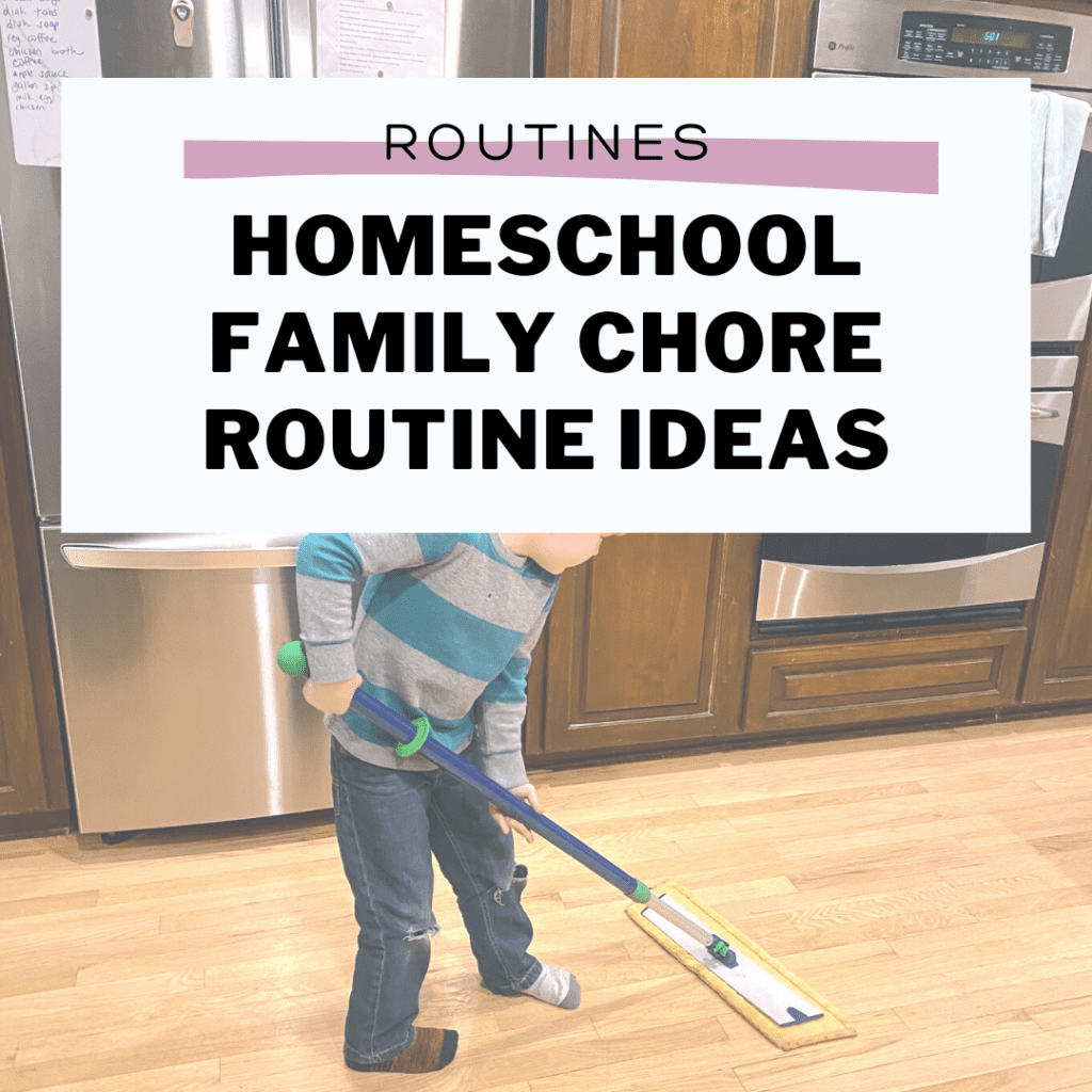 Homeschool Family Chores (Free Printable Checklist) - Musical Memory