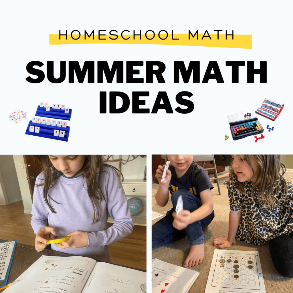 7 Fun Summer Math Options for Homeschoolers - Musical Memory