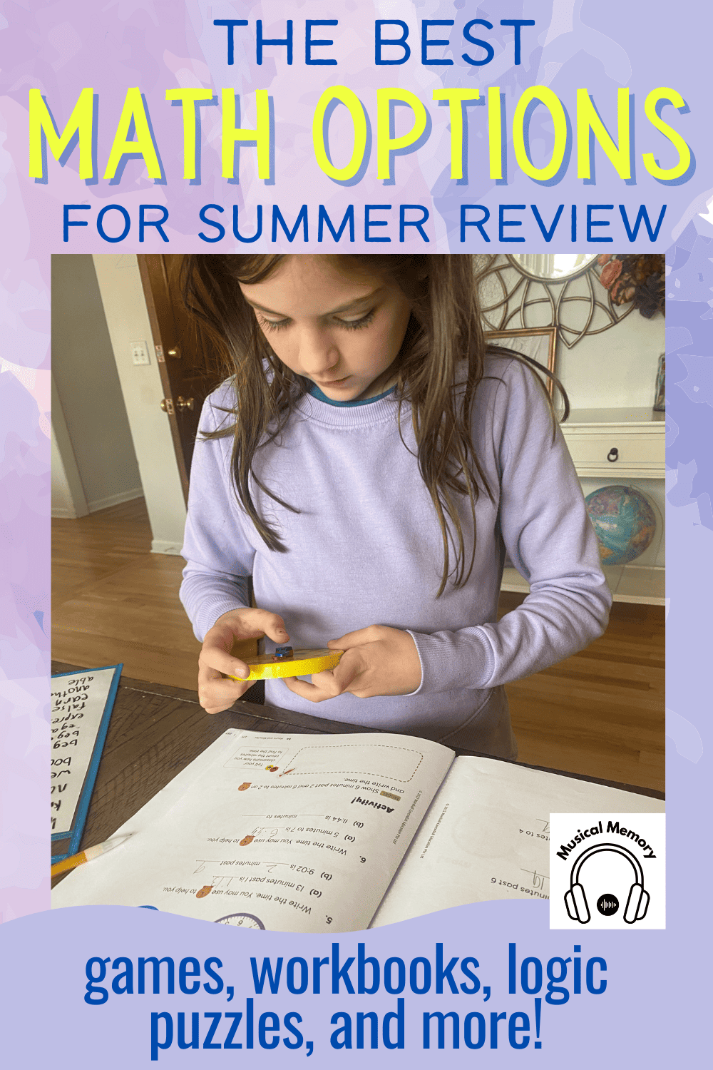 7 Fun Summer Math Options for Homeschoolers - Musical Memory