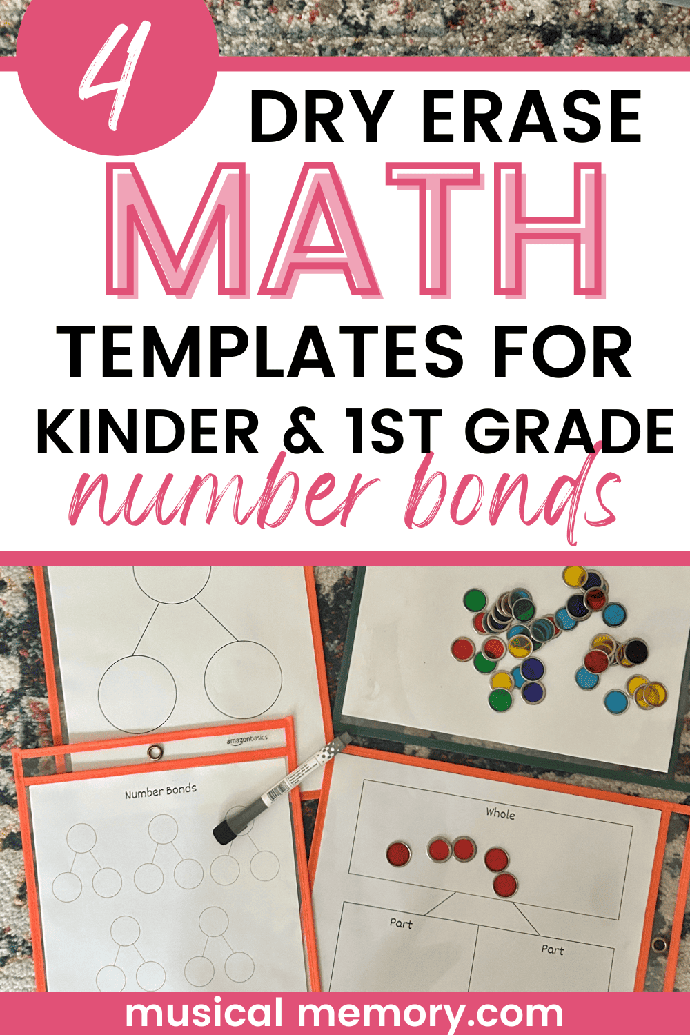 Number Bonds in Elementary Math (Preschool - 3rd Grade) - Musical Memory