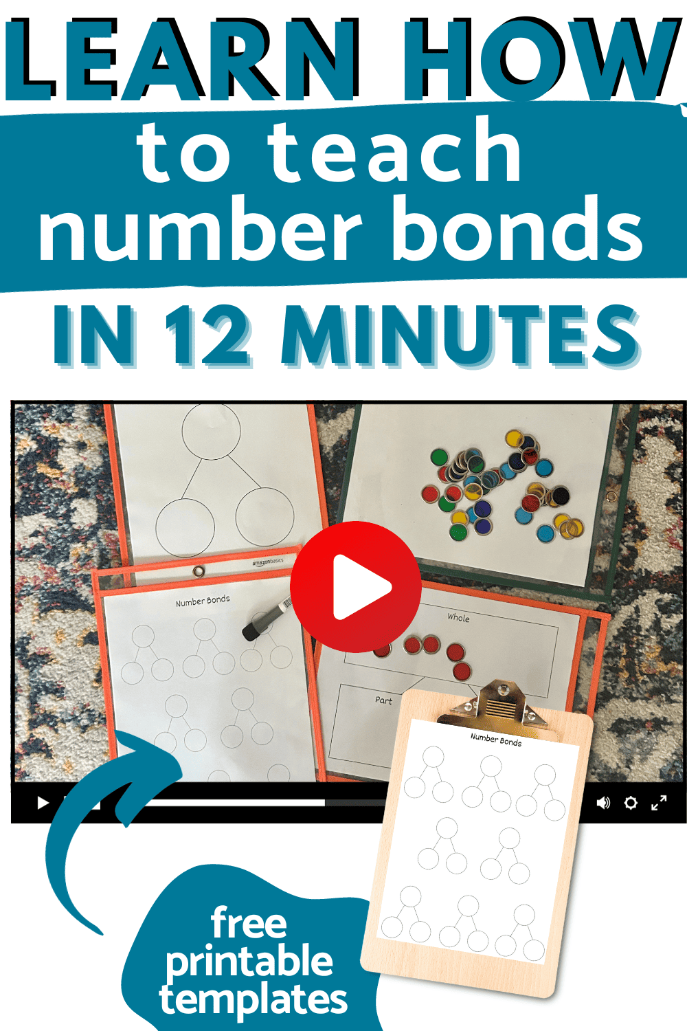 Number Bonds in Elementary Math (Preschool - 3rd Grade) - Musical Memory