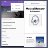 Musical Memory - Brand New Musical Memory App
