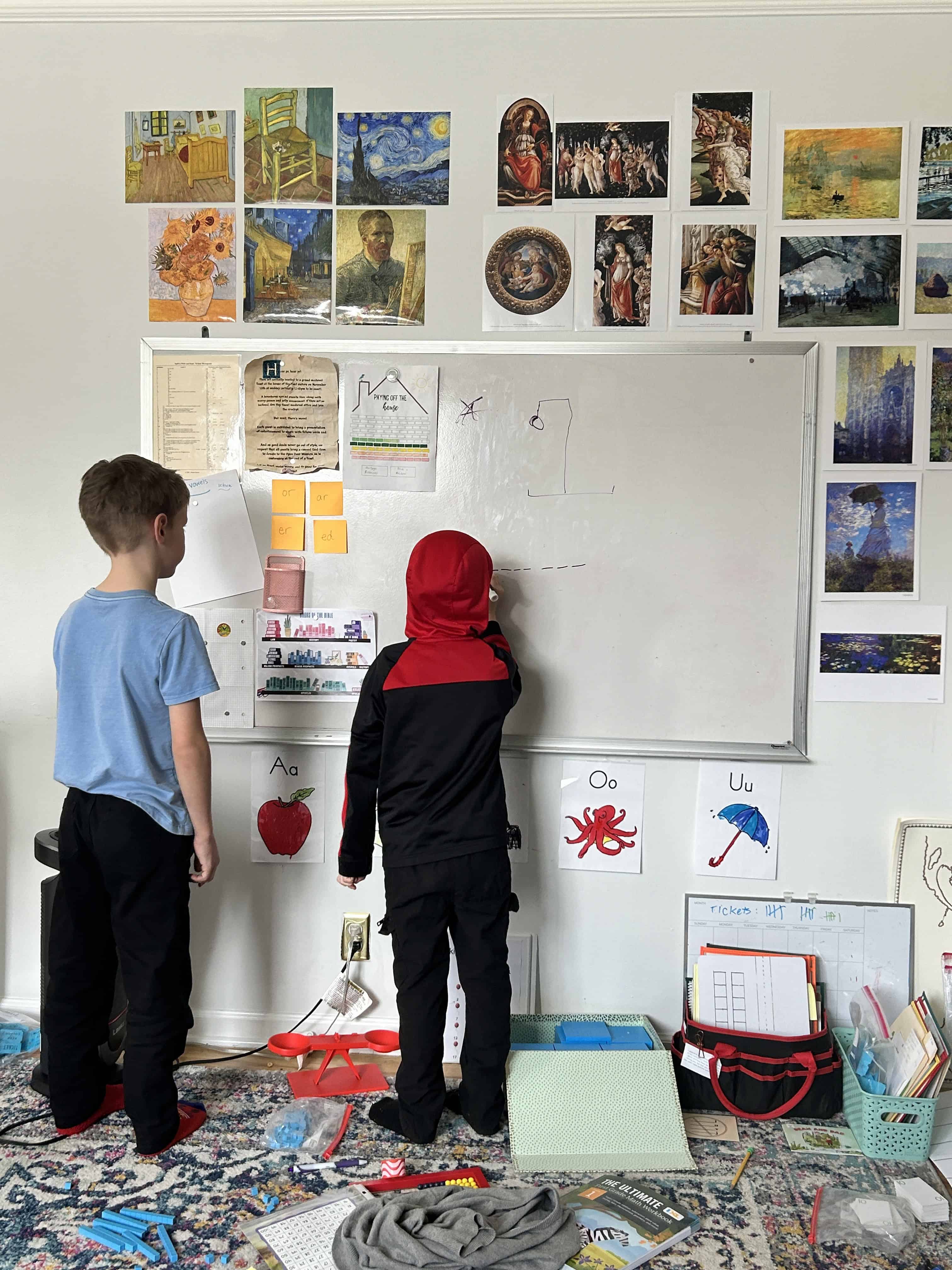 The Ultimate List of Homeschool Room Ideas & Organization - Musical Memory