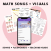 33 Math Songs For Kids Ages 4-10 [Instant Download] - Musical Memory